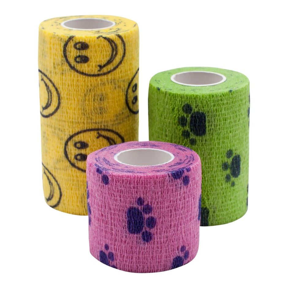 Co-Care Cohesive Fun Printed Bandage 7.5cm x 4.5cm – The Saddlery Store