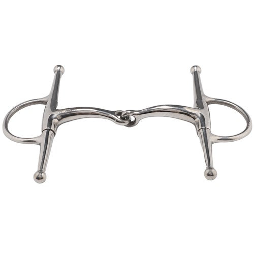 STC Curved Full Cheek Snaffle Bit – The Saddlery Store