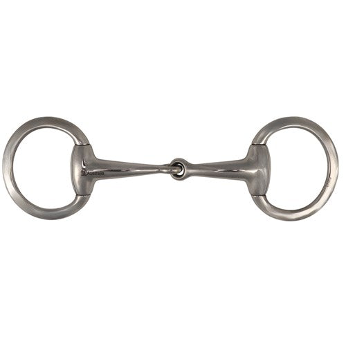 STC Eggbutt Snaffle Bit With Thick Solid Mouth And Round Rings – The ...