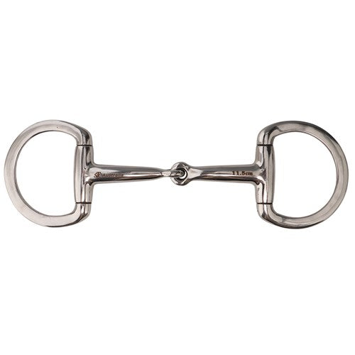 STC Eggbutt Snaffle Bit With Thin Solid Mouth And Flat Rings – The ...
